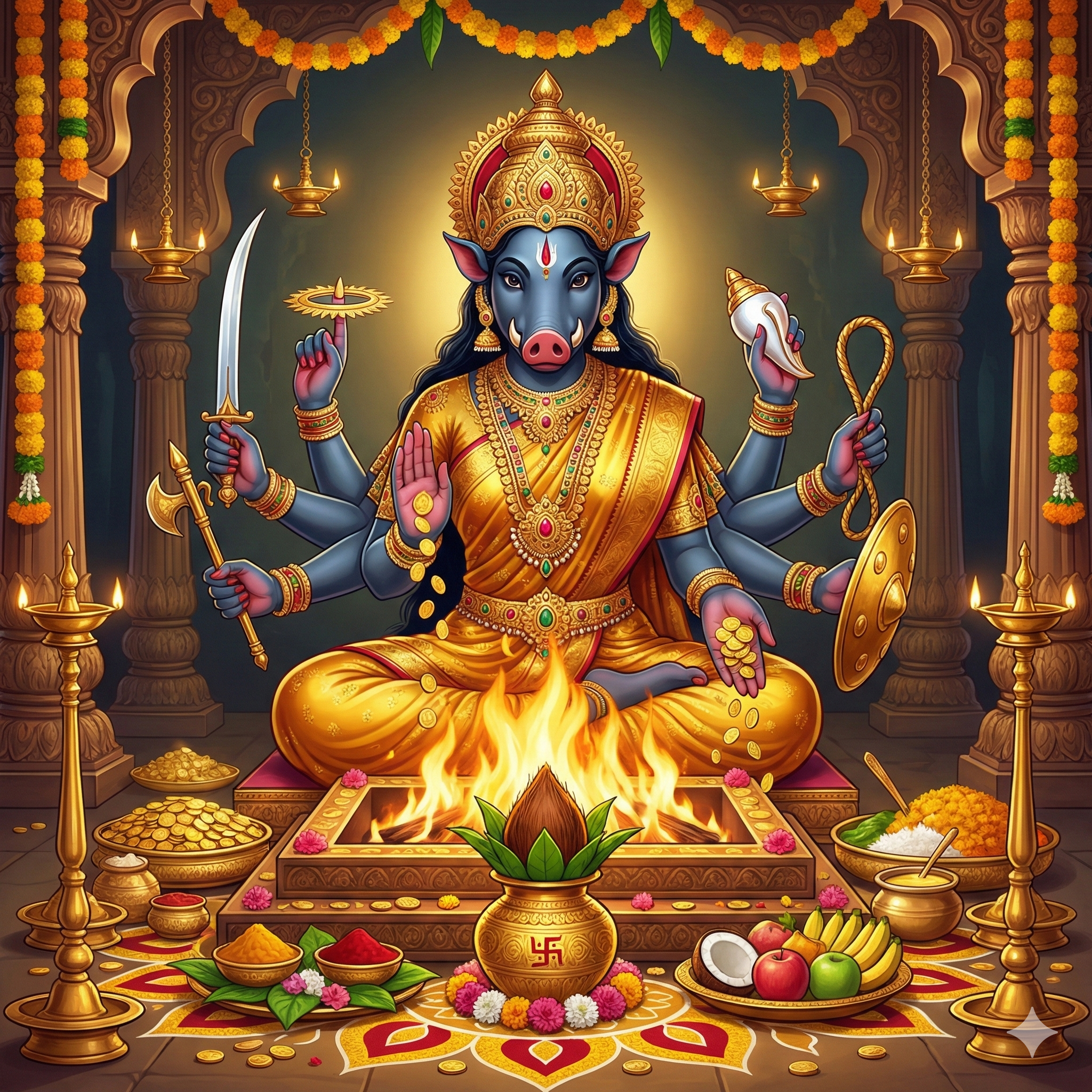 Gupt Navaratri Labha Panchami Lakshmi Varahi | PoojaHomam – PoojaHomam.Org